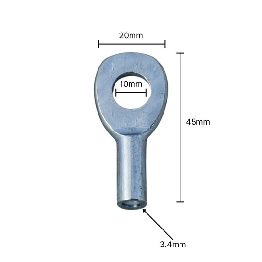 Cable Attachment Single Swage Eyelet – The Gym And Treadmill Surgeon