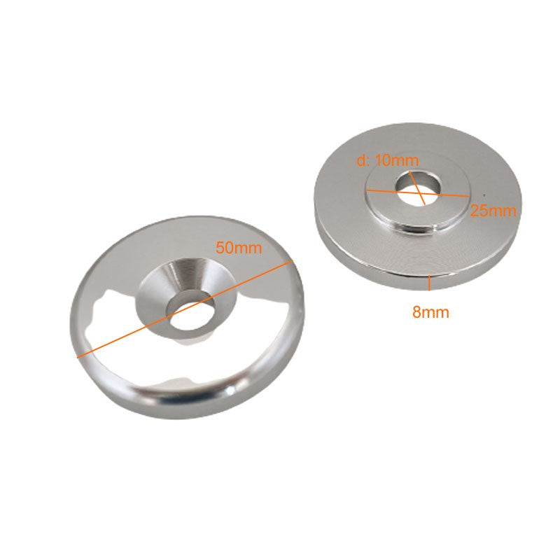 Aluminium End Caps 50mm - Perfect Fit for Gym Equipment – The Gym And ...